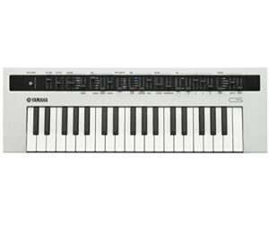 yamaha reface cs portable analog modeling synthesizer, white