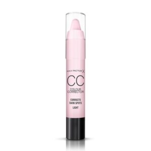 max factor cc concealer stick for dark spots, light skin, pink, 3.4 g