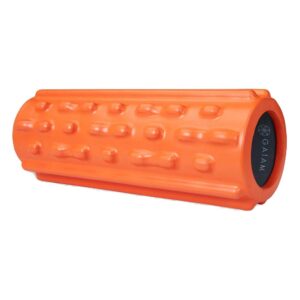 gaiam restore deep tissue muscle massage foam roller, orange