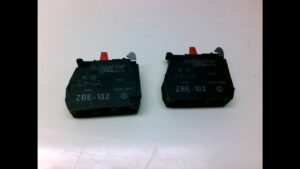 schneider electric zbe-102 - pack of 2 - contact block 1nc zbe-102 - pack of 2 -