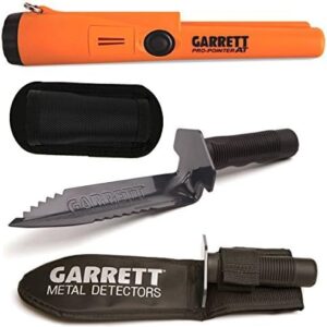 garrett propointer at pro pointer with garrett edge digger with carry sheath