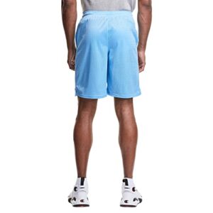 Champion mens 9" Shorts, Mesh Shorts, 9", Mesh Basketball Shorts, Mesh Gym Short, Swiss Blue-407q88, Medium US