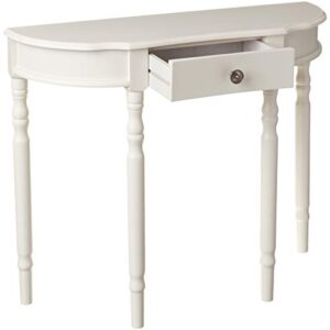 Frenchi Home Furnishing Furniture Entry Way Console Table,White