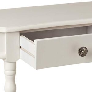 Frenchi Home Furnishing Furniture Entry Way Console Table,White