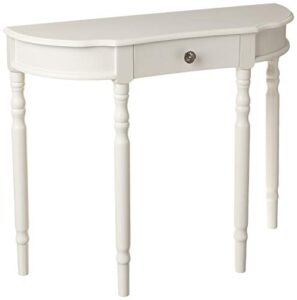 frenchi home furnishing furniture entry way console table,white