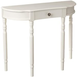 Frenchi Home Furnishing Furniture Entry Way Console Table,White