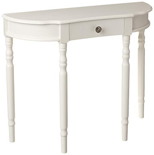 Frenchi Home Furnishing Furniture Entry Way Console Table,White