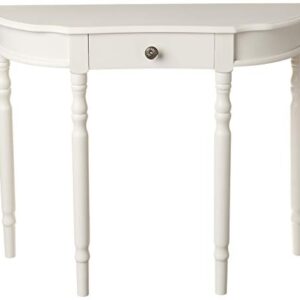 Frenchi Home Furnishing Furniture Entry Way Console Table,White