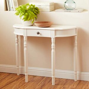 Frenchi Home Furnishing Furniture Entry Way Console Table,White