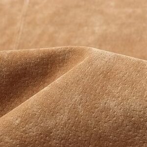 REED© LEATHER HIDES - WHOLE SUEDE SKIN 7 to 10 SF (Suede - Tan)