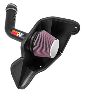 k&n cold air intake kit: increase acceleration & engine growl, guaranteed to increase horsepower up to 12hp: compatible with 3.7l, v6, 2015-2017 ford (mustang) 69-3536ttk