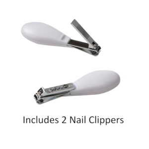 Safety 1st Fold-Up Nail Clippers - 2pk