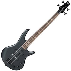 Ibanez 4 String Bass Guitar, Right, Weathered Black (GSRM20BWK)