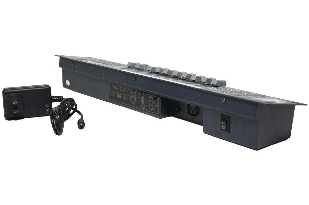 Chauvet Obey 10 LED Universal DMX-512 Lighting Controller + 10' + 25' Cables