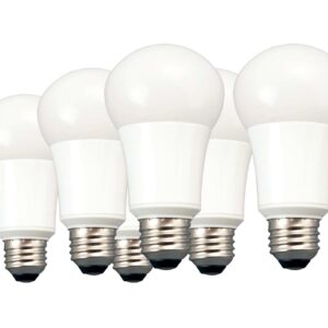 TCP 40W Equivalent LED Light, Non-Dimmable, Soft White (2700K) (Pack of 6)