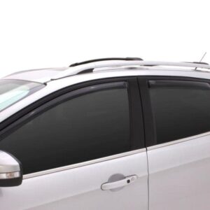 Auto Ventshade [AVS] In-Channel Ventvisor / Rain Guards | Fits 2015 - 2024 Ford Edge- Smoke, 4 pcs. | 194930