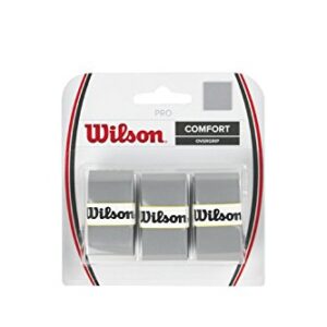 2 Pack - Wilson Pro Overgrip 3 Pack (Silver)