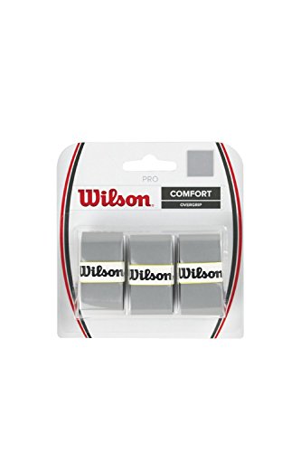 2 Pack - Wilson Pro Overgrip 3 Pack (Silver)