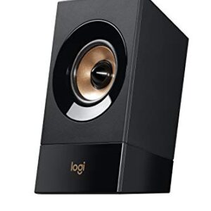 Logitech Z533 2.1 Multimedia Speaker System with Subwoofer, Powerful Sound, Booming Bass, 3.5mm Audio and RCA Inputs, PC/PS/Xbox/TV/Smartphone/Tablet/,Black