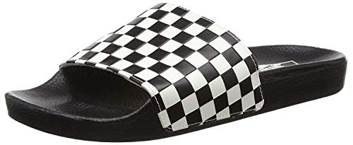 Vans Slide-on Checkerboard Mens Sandals (12.5 M US Women / 11 M US Men, Checkerboard White)