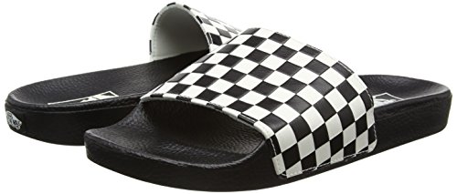 Vans Slide-on Checkerboard Mens Sandals (12.5 M US Women / 11 M US Men, Checkerboard White)