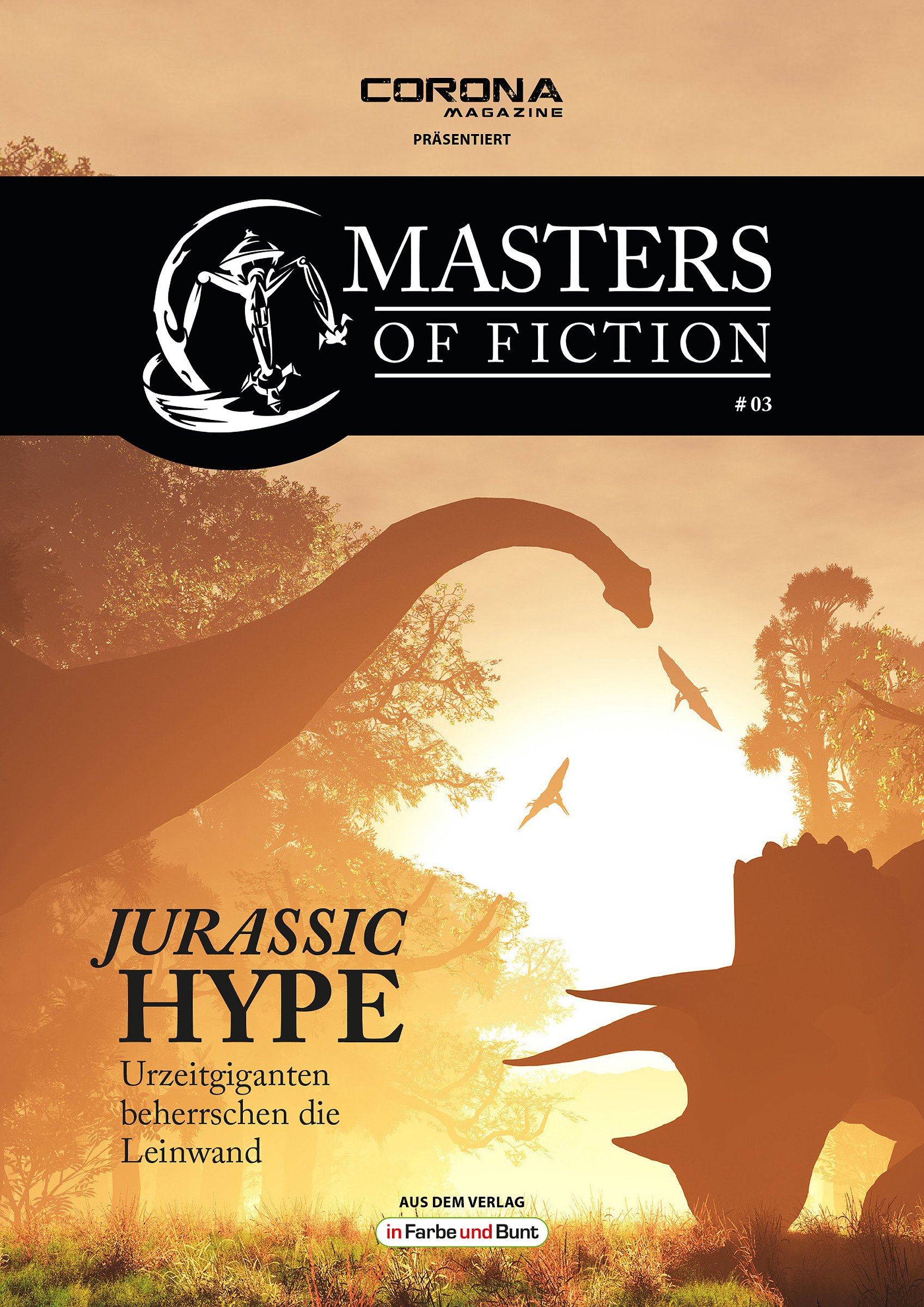 Masters of Fiction 3: Jurassic Hype - Urzeitgiganten beherrschen die Leinwand: Franchise-Sachbuch-Reihe (German Edition)