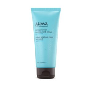 ahava dead sea water mineral hand cream, sea-kissed - hand moisturizer for dry cracked hands, light & fast absorbing, enriched with dead sea mineral blend osmoter, witch hazel & allantoin, 3.4 fl.oz