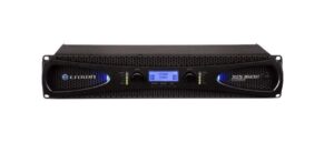 crown two-channel, 525w @ 4Ω power amplifier, black with gold, 525-watts (xls1502)