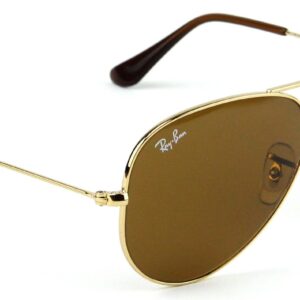 Ray-Ban RB3025 001/33 Gold Frame/Crystal Brown Lens 55mm