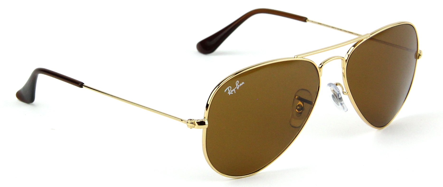 Ray-Ban RB3025 001/33 Gold Frame/Crystal Brown Lens 55mm