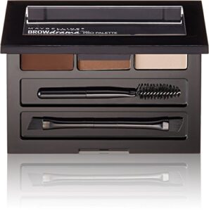 maybelline brow drama pro eyebrow palette, auburn, 0.1 oz.