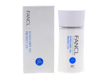 fancl sun guard protect lotion uv (60ml/2oz) spf50+ pa++++ face & body