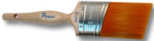 proform series pic21-3.0 3" picasso minotaur bulb handle angled oval paint brush