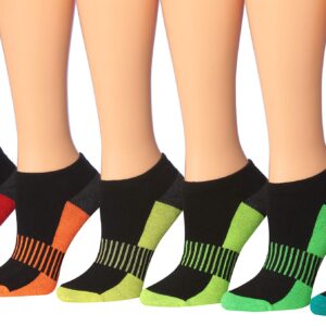 Tipi Toe Colorfut Women's 12-Pairs Low Cut Athletic Sport Peformance Socks WS17