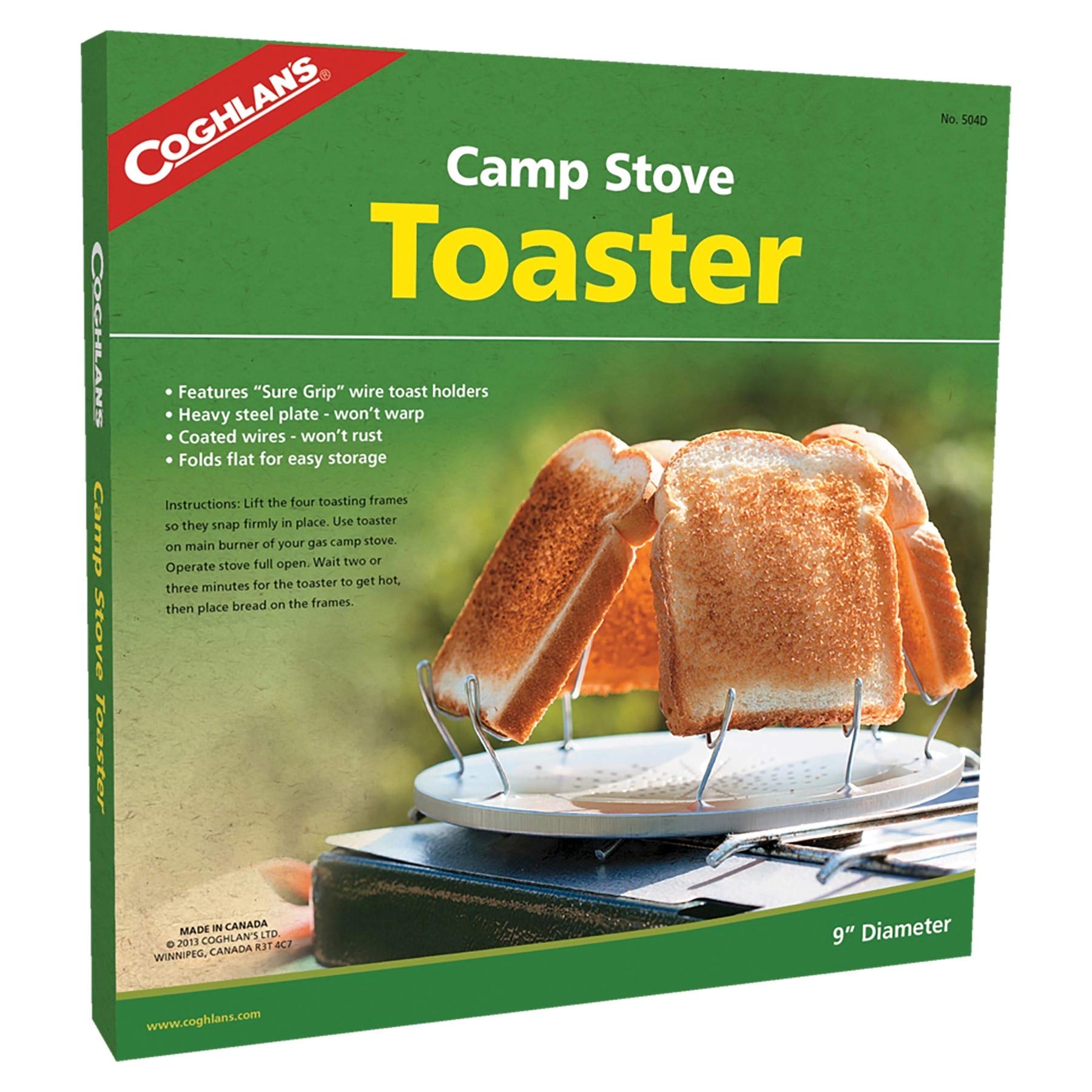 CAMP STOVE TOASTER