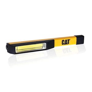 cat ct1000 pocket cob led flood beam pocket work light, black/yellow