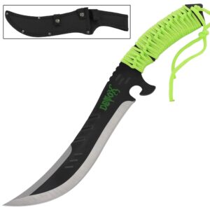 armory replicas detox full tang fixed blade hunting knife