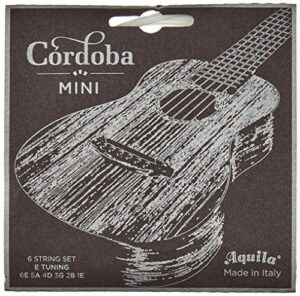 cordoba guitar string set m, r & mini o series-e tuning (05280)