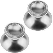 vivi audio for xbox 360 analog thumbsticks/ thumb sticks (aluminum metal silver)