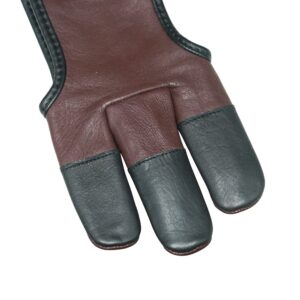 ArcheryMax Leather shooting glove 3 finger archery glove