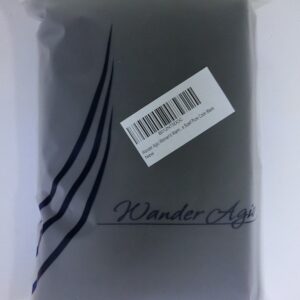 Wander Agio Women's Warm Long Shawl Winter Warm Large Scarf Pure Color Black