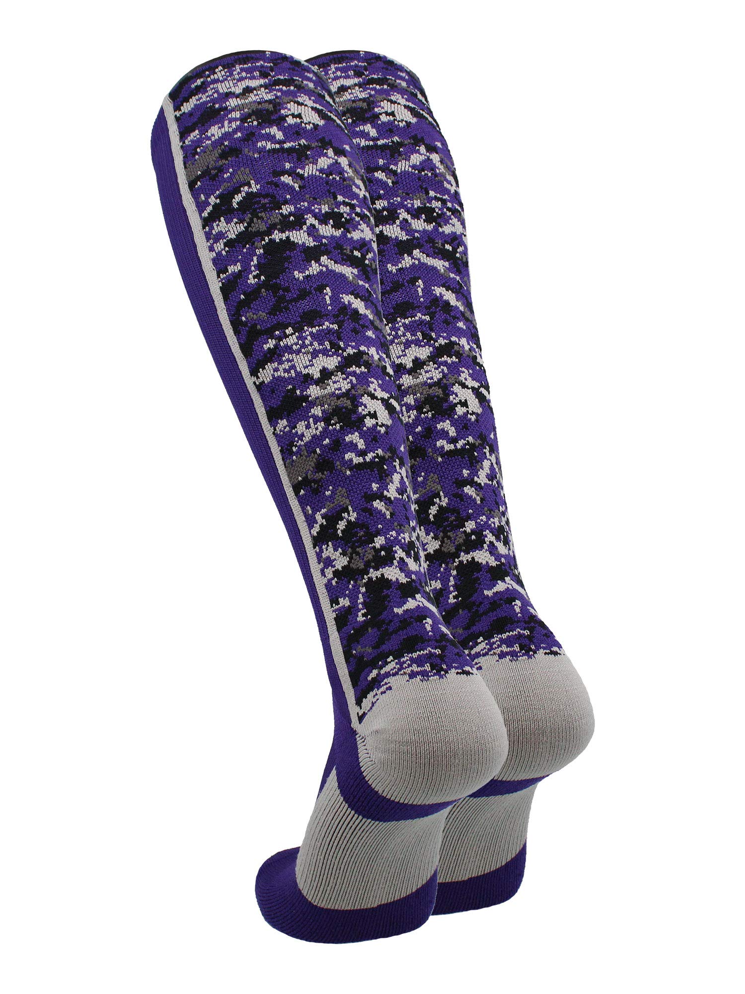 TCK Digital Camo OTC Socks (Purple, Medium)