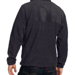 Columbia Men's Granite Mountain Fleece Jacket (Large, Charcoal Heather)