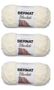 bernat 161200-6 blanket yarn - vintage white