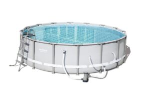 power steel 16' x 48" frame pool set