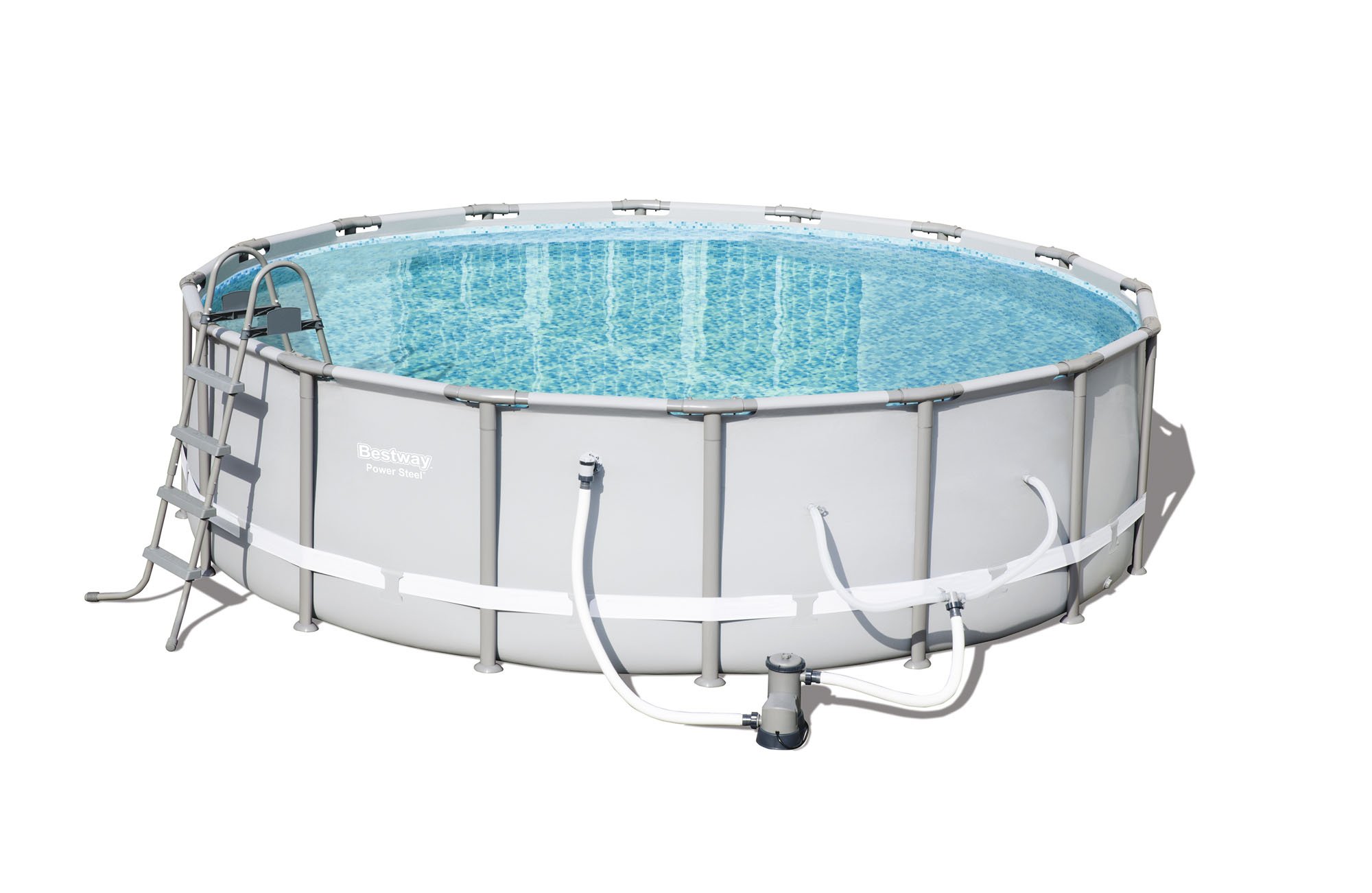 Power Steel 16' x 48" Frame Pool Set