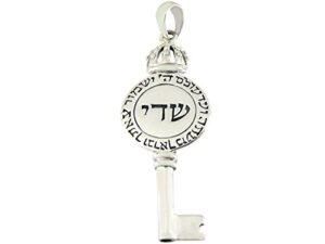 key livelihood king solomons seal kabbalah pendant sterling silver 925