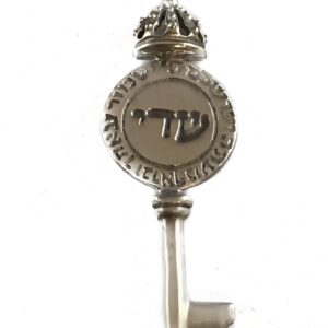 Key Livelihood King Solomons Seal Kabbalah Pendant Sterling Silver 925