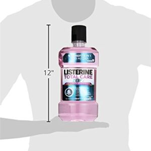 Listerine Total Care Zero Anticavity Mouthwash, Fresh Mint, 33.8 Fl Oz