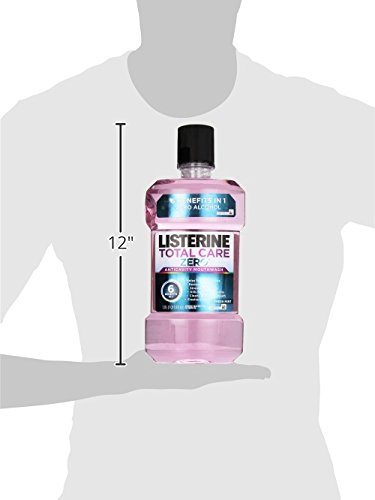 Listerine Total Care Zero Anticavity Mouthwash, Fresh Mint, 33.8 Fl Oz